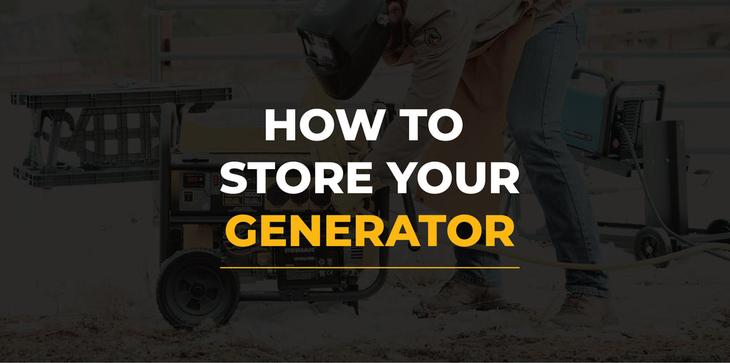 How to store my FIRMAN generator? – FIRMAN Power Equipment