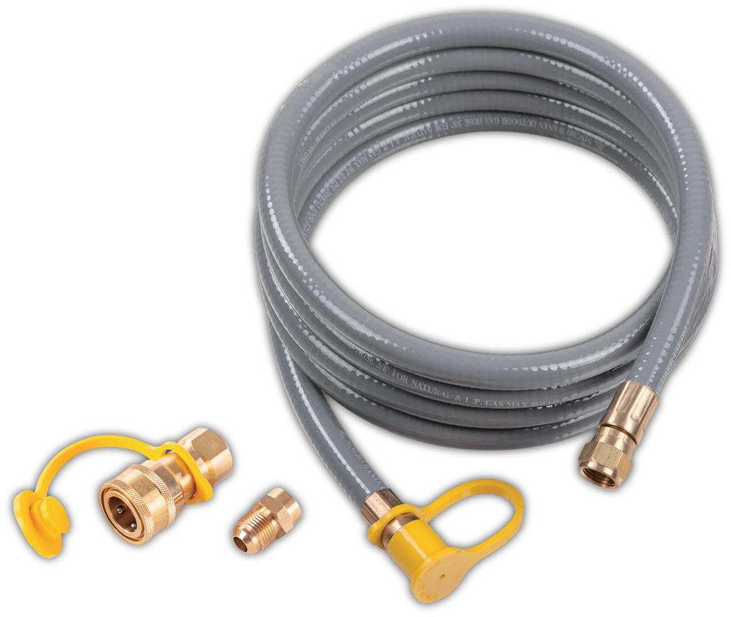 25' Natural Gas Large Hose 3/4" with Storage Strap – FIRMAN Power Equipment