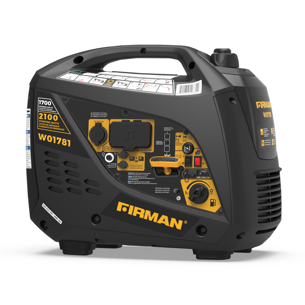Inverter Portable Generator 2100W Recoil Start – FIRMAN Power Equipment