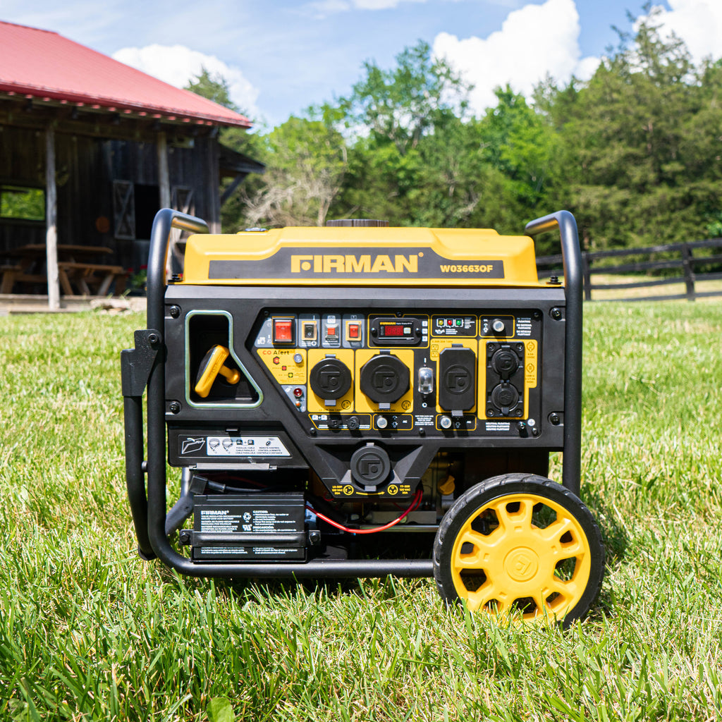 Inverter Open Frame Portable Generator 4500W Remote Start with CO Aler ...