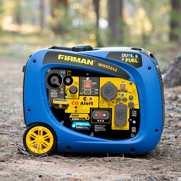Tri Fuel 8000W Portable Generator Electric Start 120/240V with CO ALER ...